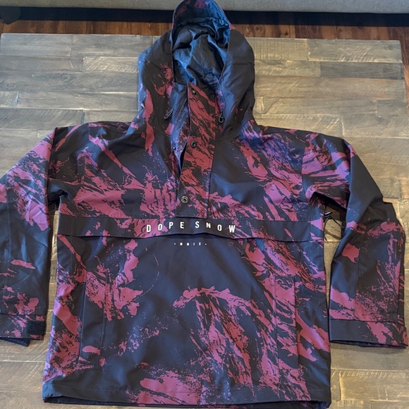 DOPE | Jackets & Coats | Dope Womens Jacket Black And Purple | Poshmark